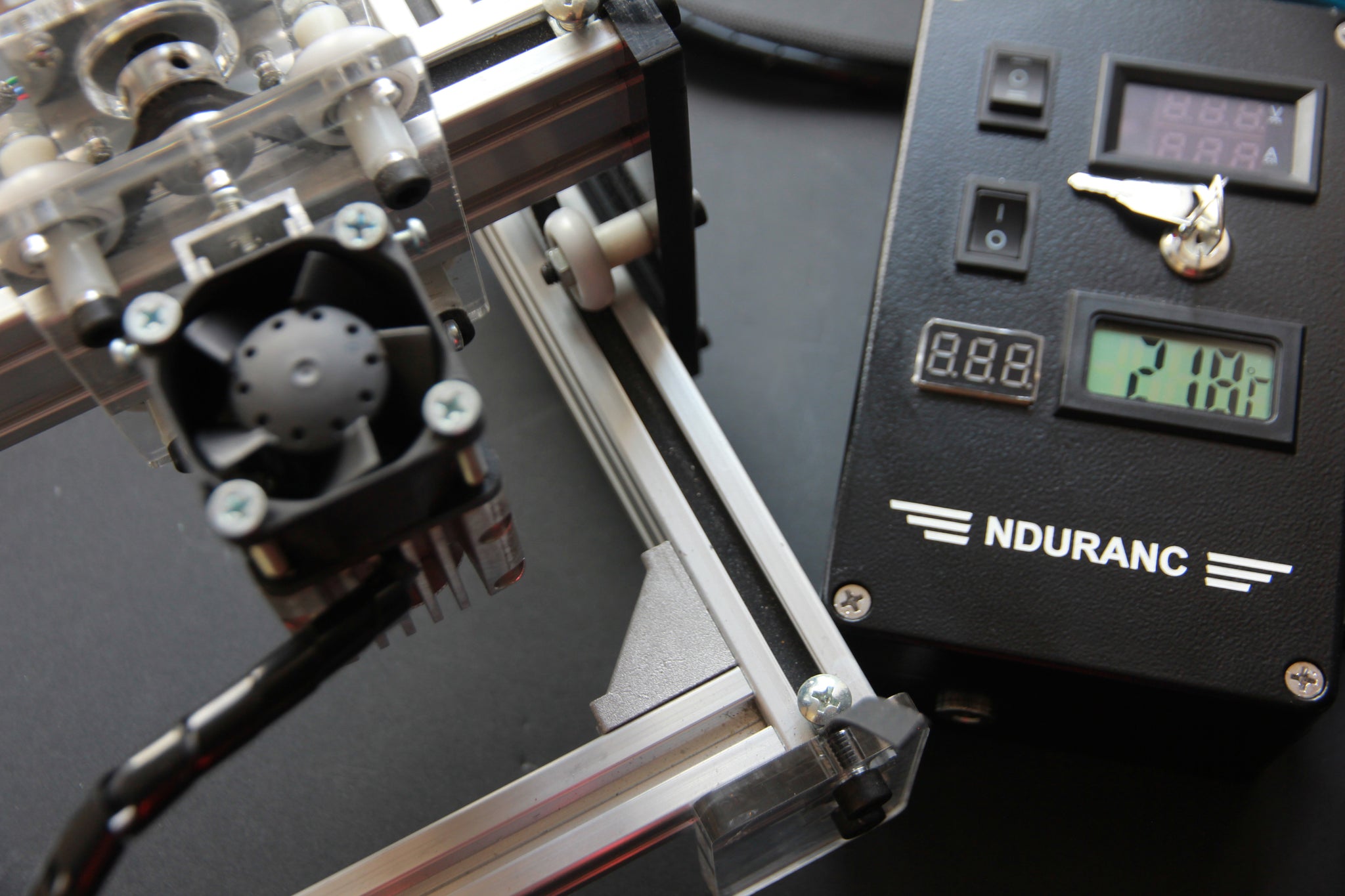 An Endurance 8.5 watt (7000/8000/8500 mw) PLUS PRO laser module 445 nm ...